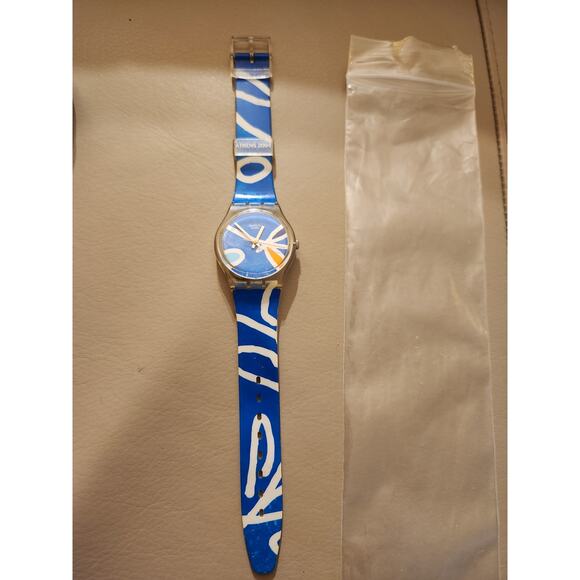 Swatch | Accessories | Swatch Watch Kranaos 204 Athens Olympic Gk392 ...